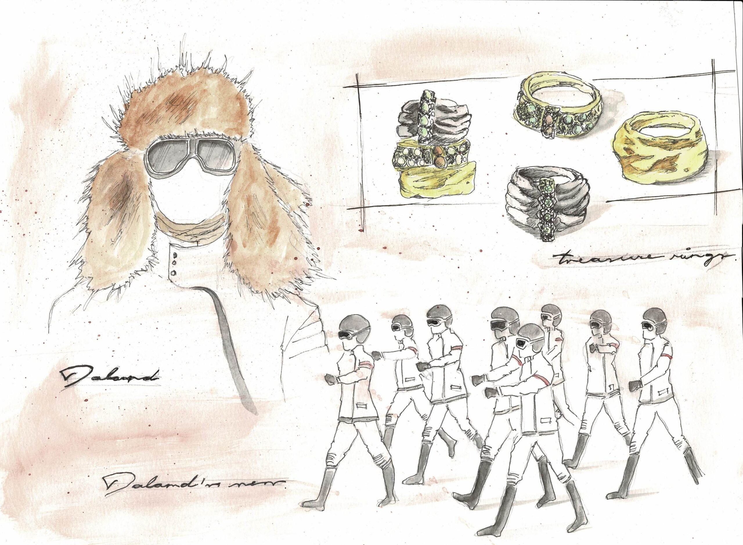 A tank girl inspired drawing. – out of stock